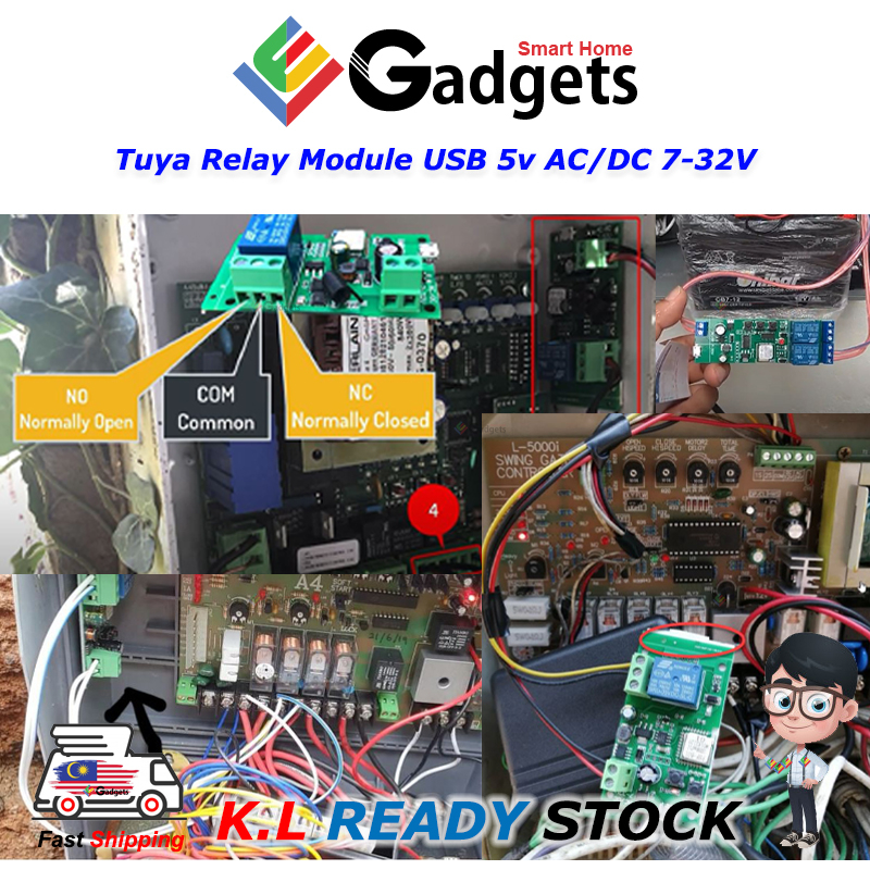 Tuya WiFi Zigbee RF Relay Wifi Switch Autogate Remote 1-4 CH USB 5V ...