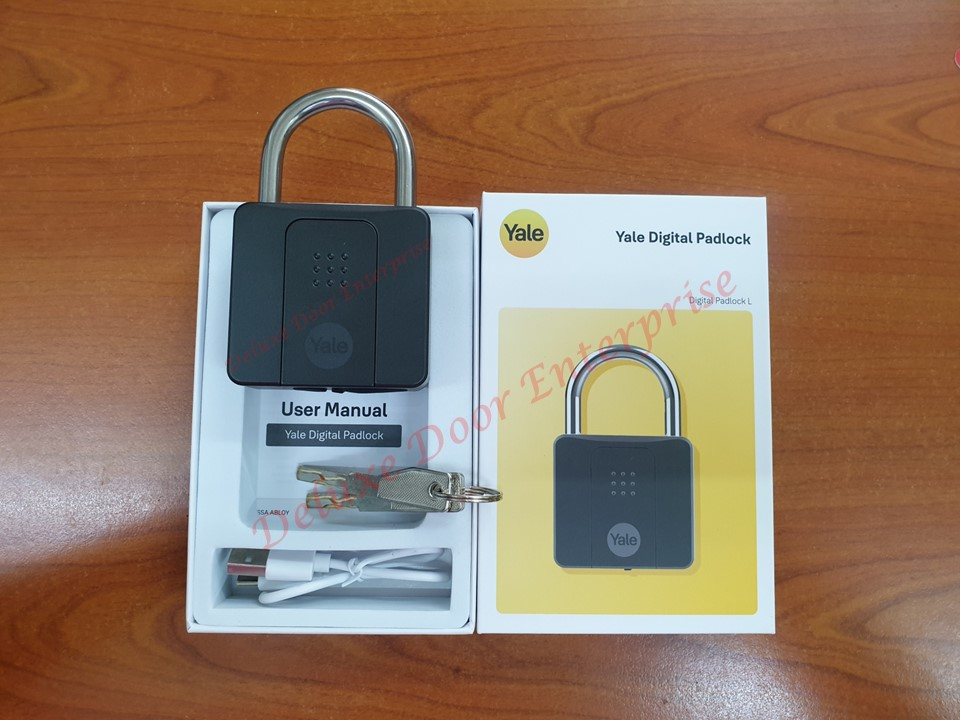 Yale Digital Padlock / Digital Bicycle Lock / Digital Padlock / Smart ...