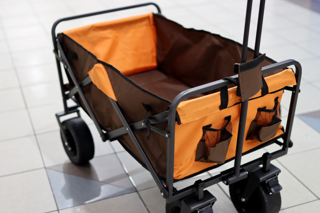 Camping vehicle folding camping trailer camp trolley portable folding ...