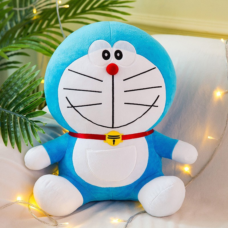 (Ready Stock) 25cm Doraemon Doll Plush Toys Pink Doraemon Stuffed Toys ...
