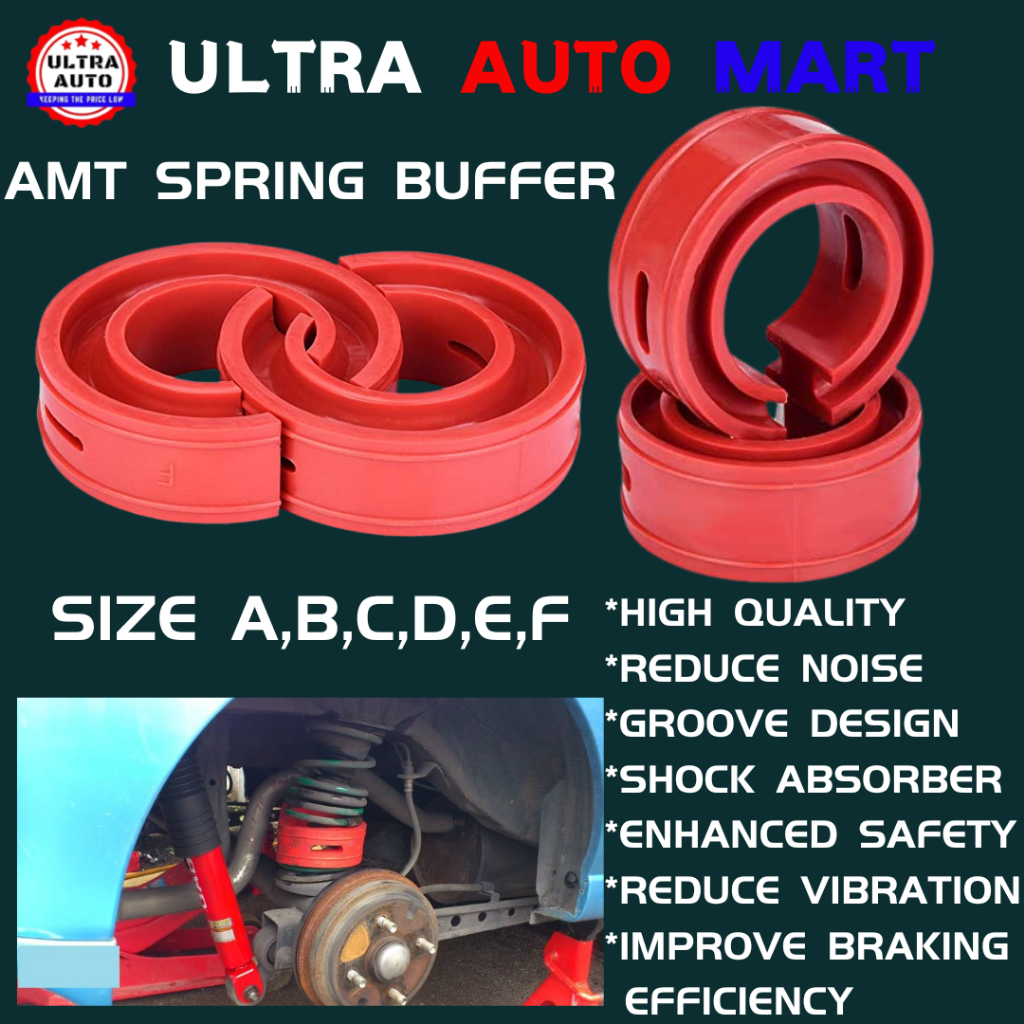 AMT 100% Ori Car Shock Absorber Buffer Bumper Spring kereta Iswara Wira ...