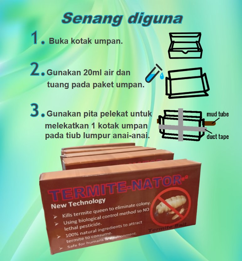 Termite Bait DIY Umpan Anai-Anai DIY Kills termite queen to eliminate ...