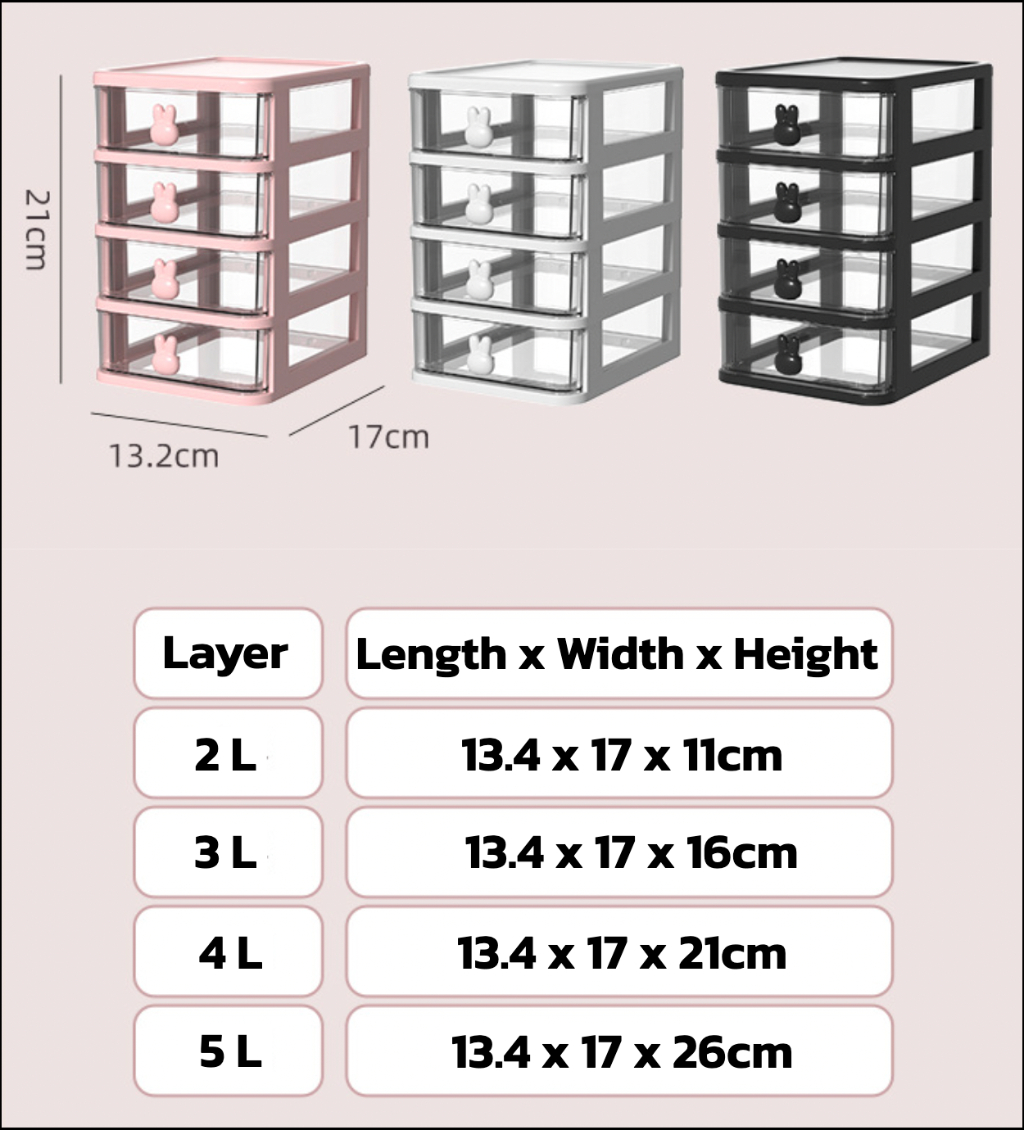 [HY] Multilayer Small Drawer Mini Drawer Pen Holder Stationery ...