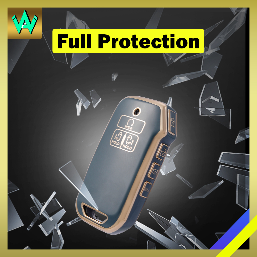 Kia Carnival 2020 Key Cover Case Casing Sarung Kunci Kia Carnival 汽车钥匙壳 ...