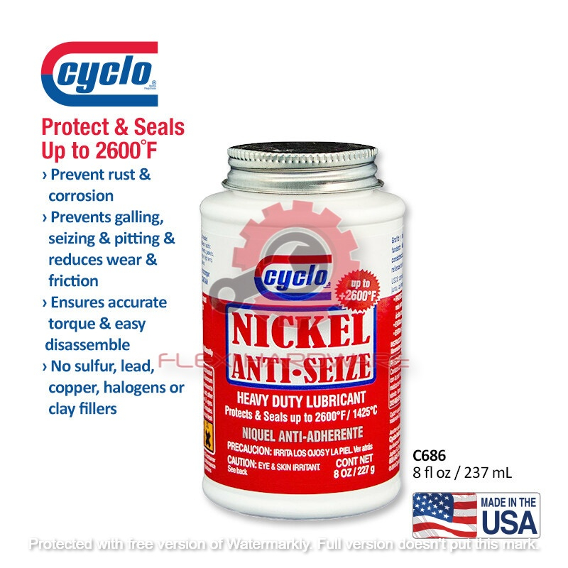 Cyclo Nickel Anti Seize Compound High Temperature - Heavy Duty ...