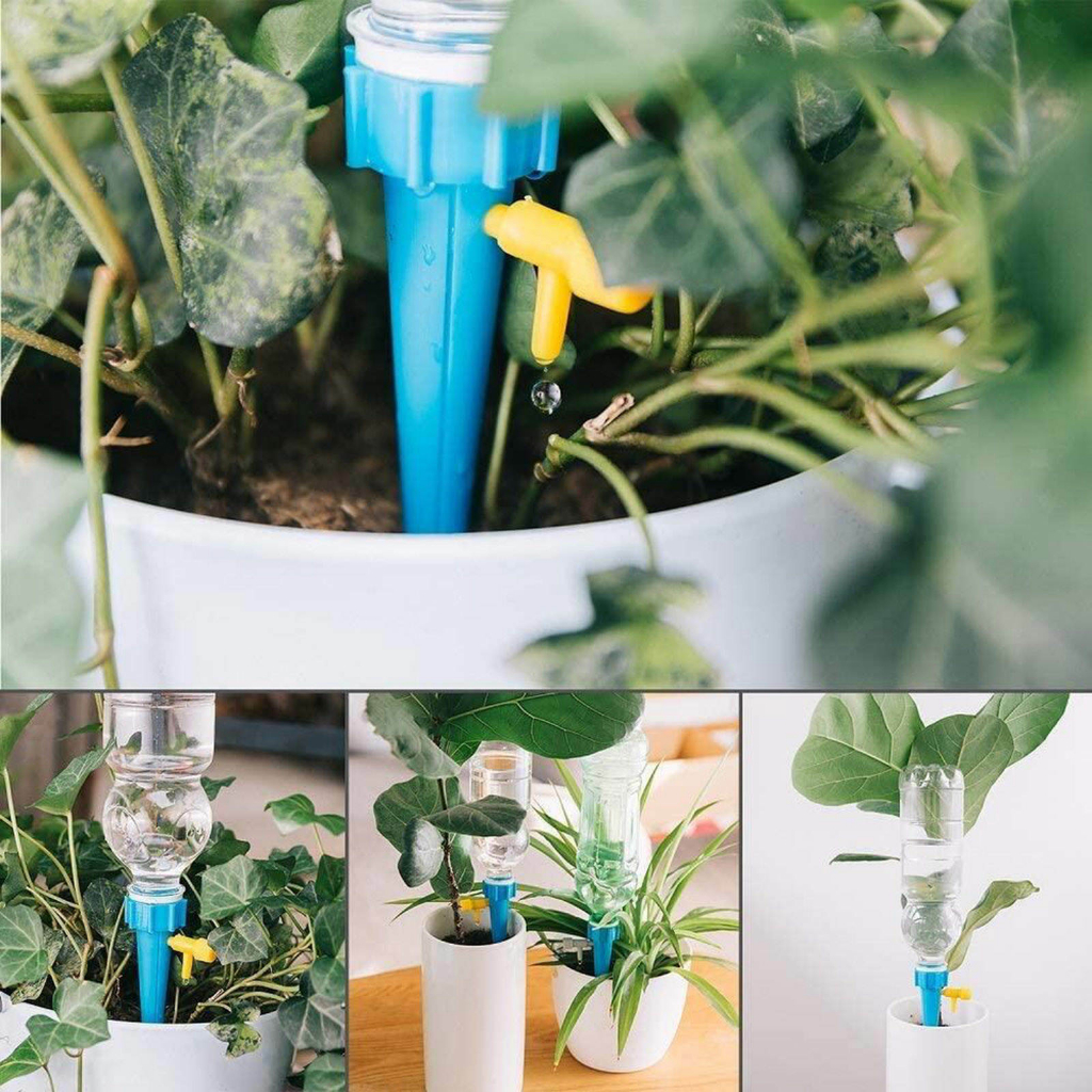 [12 pcs] Self Watering Drip Siram Pokok Automatik Dripper Fertigasi ...
