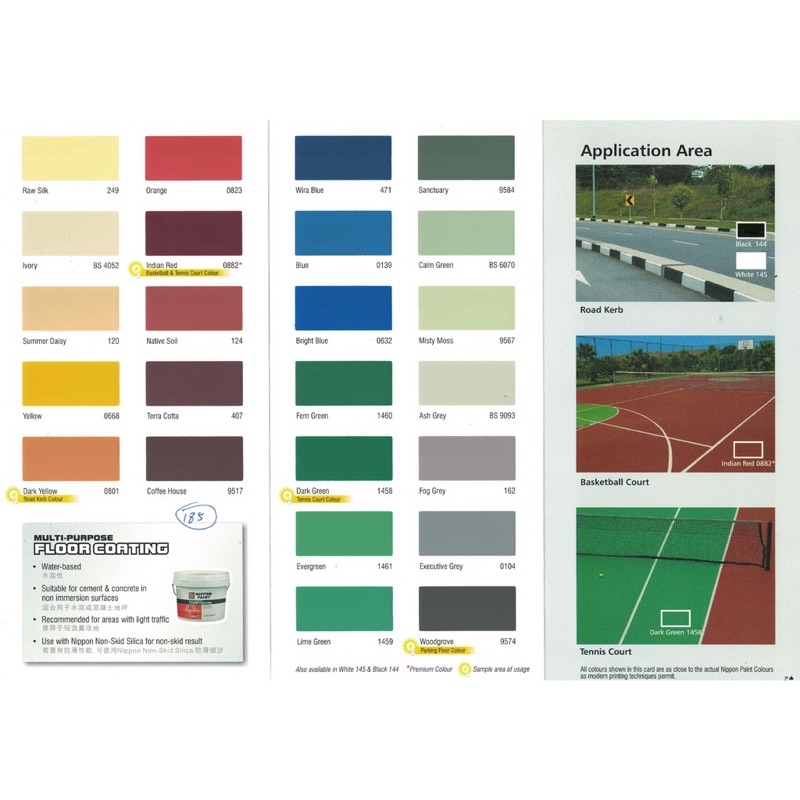 NIPPON PAINT Multi-Purpose Floor Coating 5 Liter ( Exterior & Interior ...