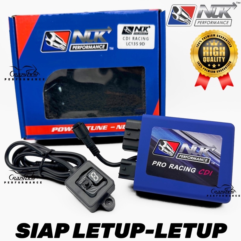 NLK PERFORMANCE RACING CDI 9 MODE🔥SIAP LETUP🔥LC135 V1 V2 V3 V4 V5 V6 V7 ...