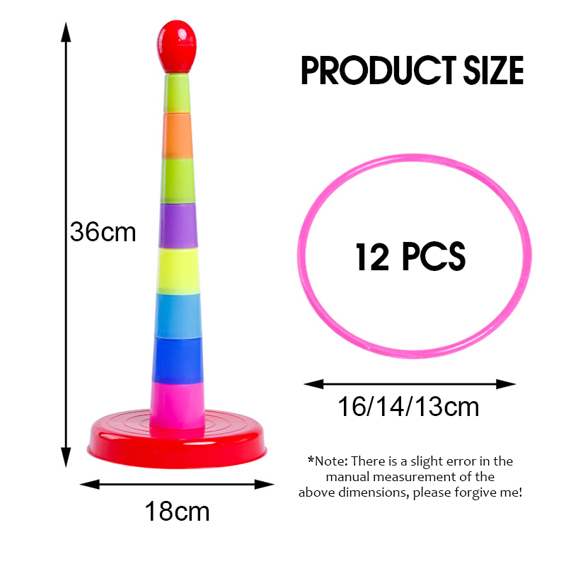 【READY STOCK】 Throw Circle Toy Throwing Ring Game Children Creative ...