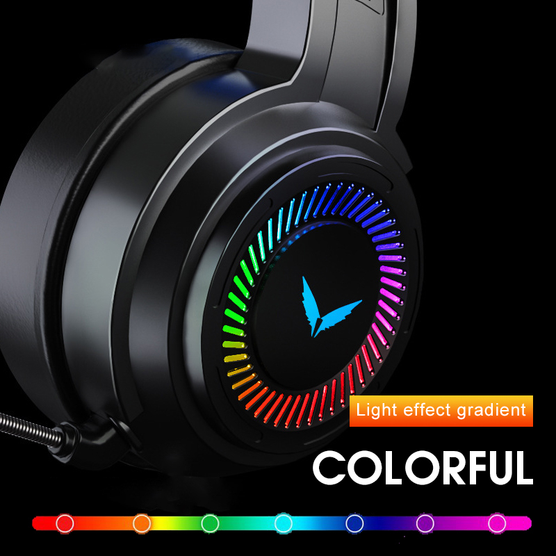 [24h delivery] G60 Game Headset RGB Stereo Wired Headphone High ...