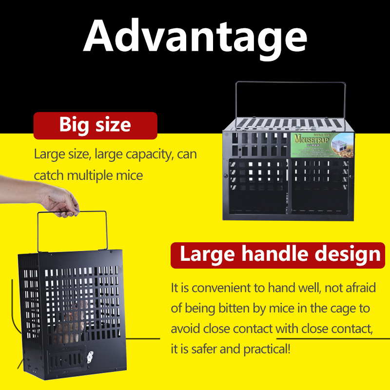 🔥🔥🔥 (2 door) KUAIBU Smart Multi-Catch Mice Mouse Trap Rat Trap Cage ...