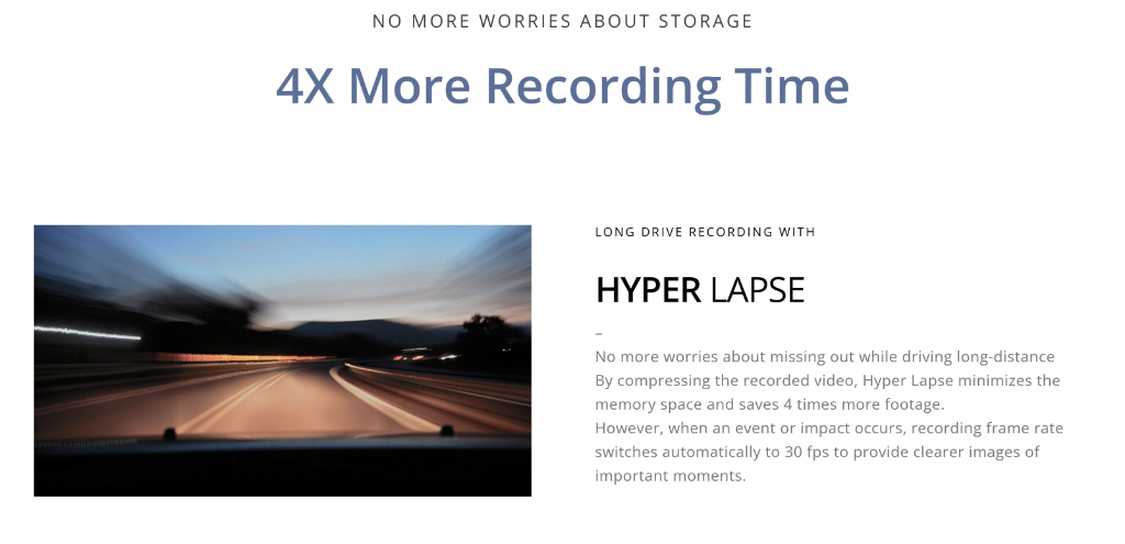 IROAD FX1 Dash Cam Built-in GPS Dual Vision IROAD ADAS 24 Hours Parking ...