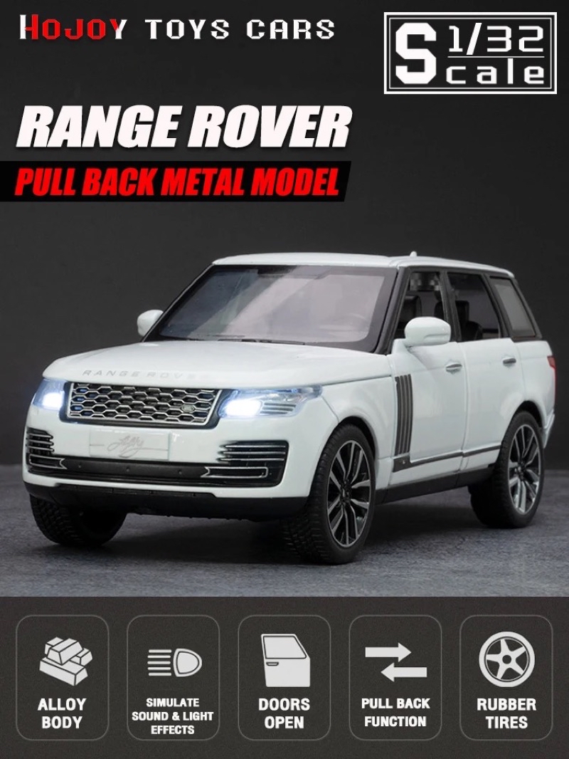 FEO Range Rover Discovery 5 SUV Car Model Diecast Car Toy Vehicles ...