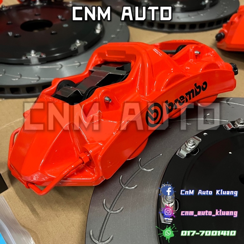 Honda Civic FC Brembo GT6 Front Set 6pot 380mm Disc Rotor Brake Caliper ...