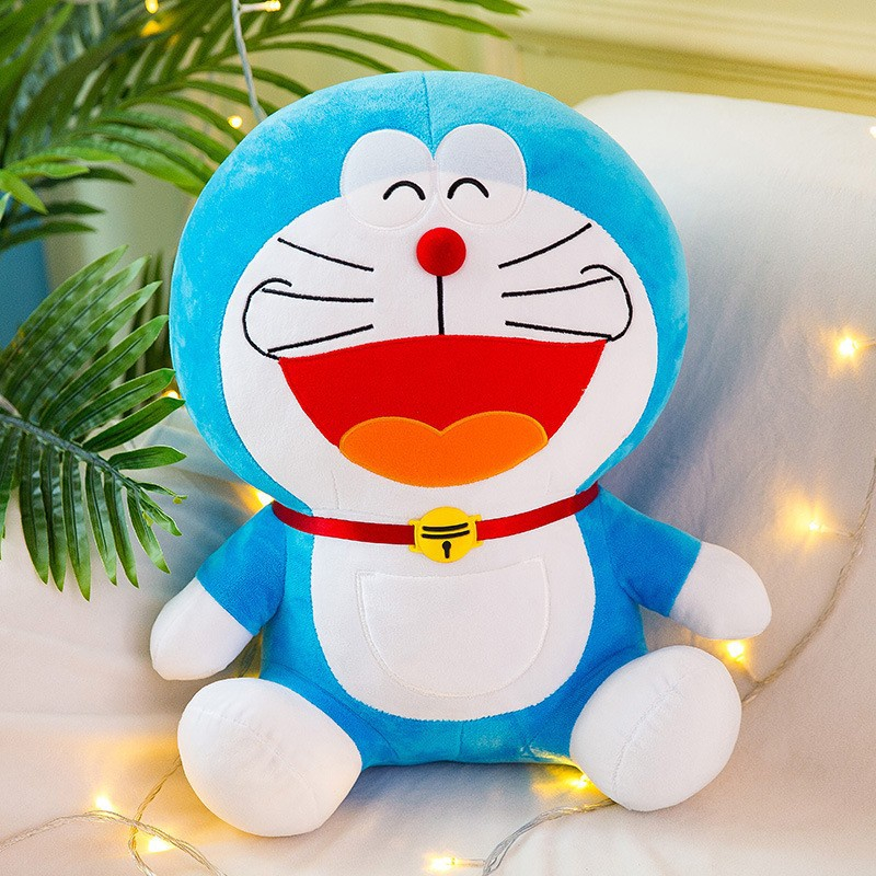 (Ready Stock) 25cm Doraemon Doll Plush Toys Pink Doraemon Stuffed Toys ...