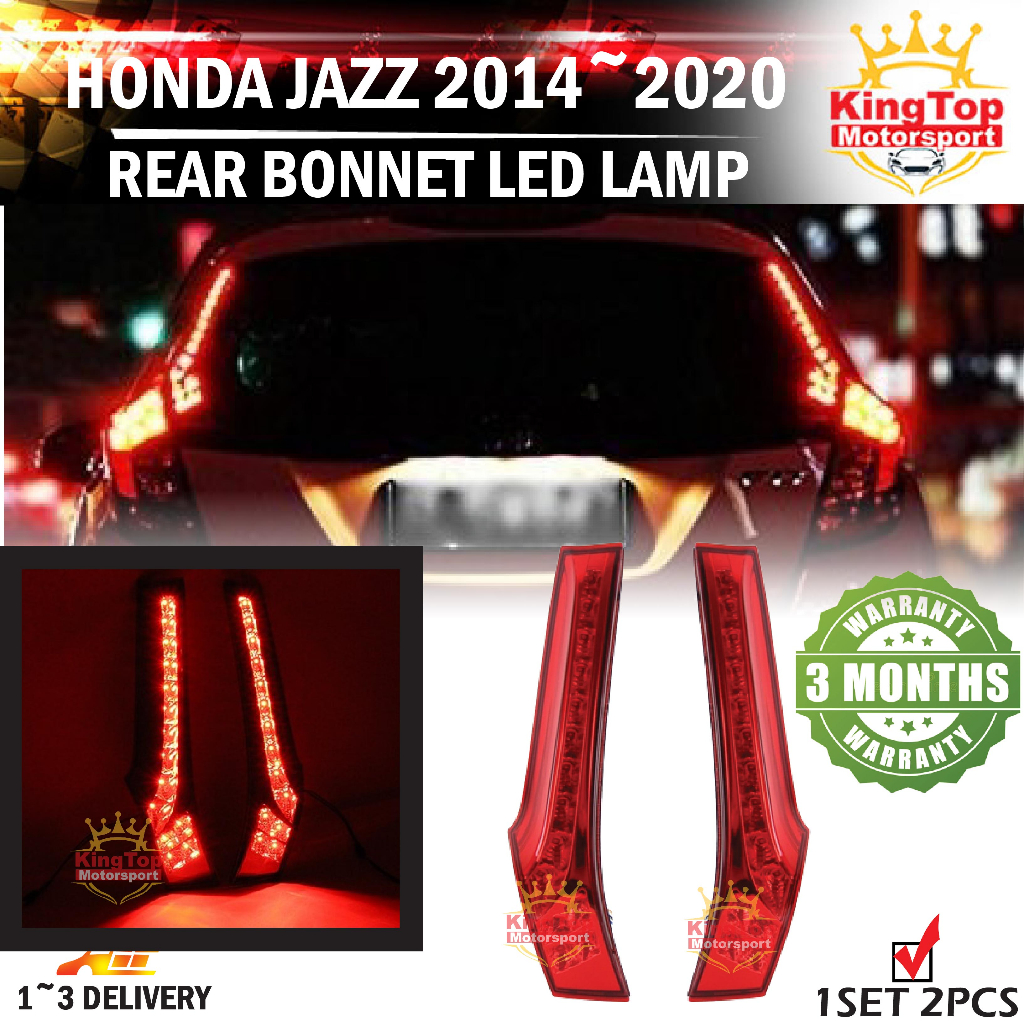 Honda Jazz Fit GK GK5 2014 - 2020 Rear Bonnet Pillar Tail Lamp Light ...