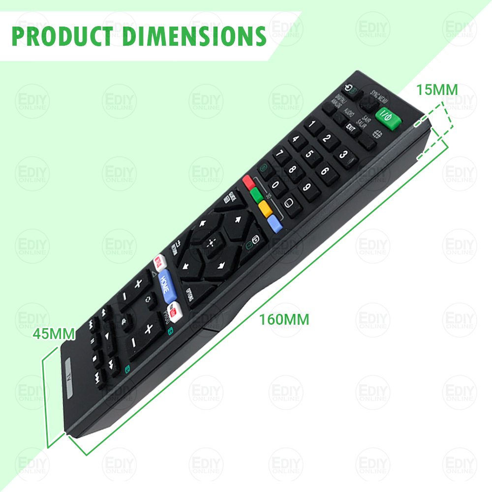 【𝐅𝐑𝐄𝐄 𝐁𝐀𝐓𝐓𝐄𝐑𝐘 𝐀𝐀𝐀 𝐗𝟐】 RM-L1185 L1185V SONY SMART TV LCD LED PLASMA ...