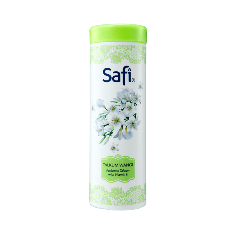 Safi Perfumed Talcum 160g Talkum Wangi Vitamin E Body Powder Bedak ...