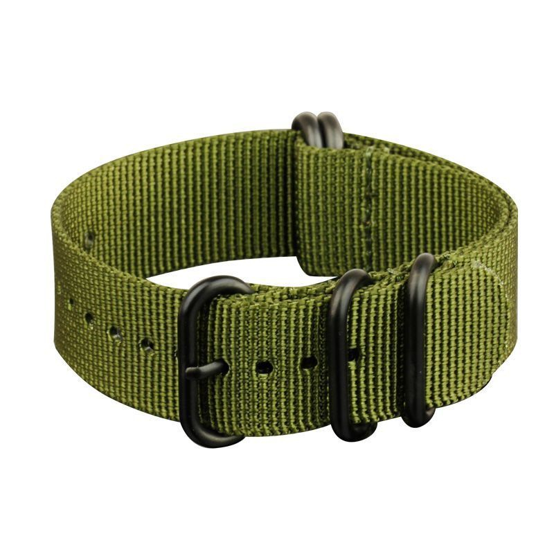 CAMPCO USA Premium NATO ZULU 5-Ring 22mm PVD Military Watch Strap ...