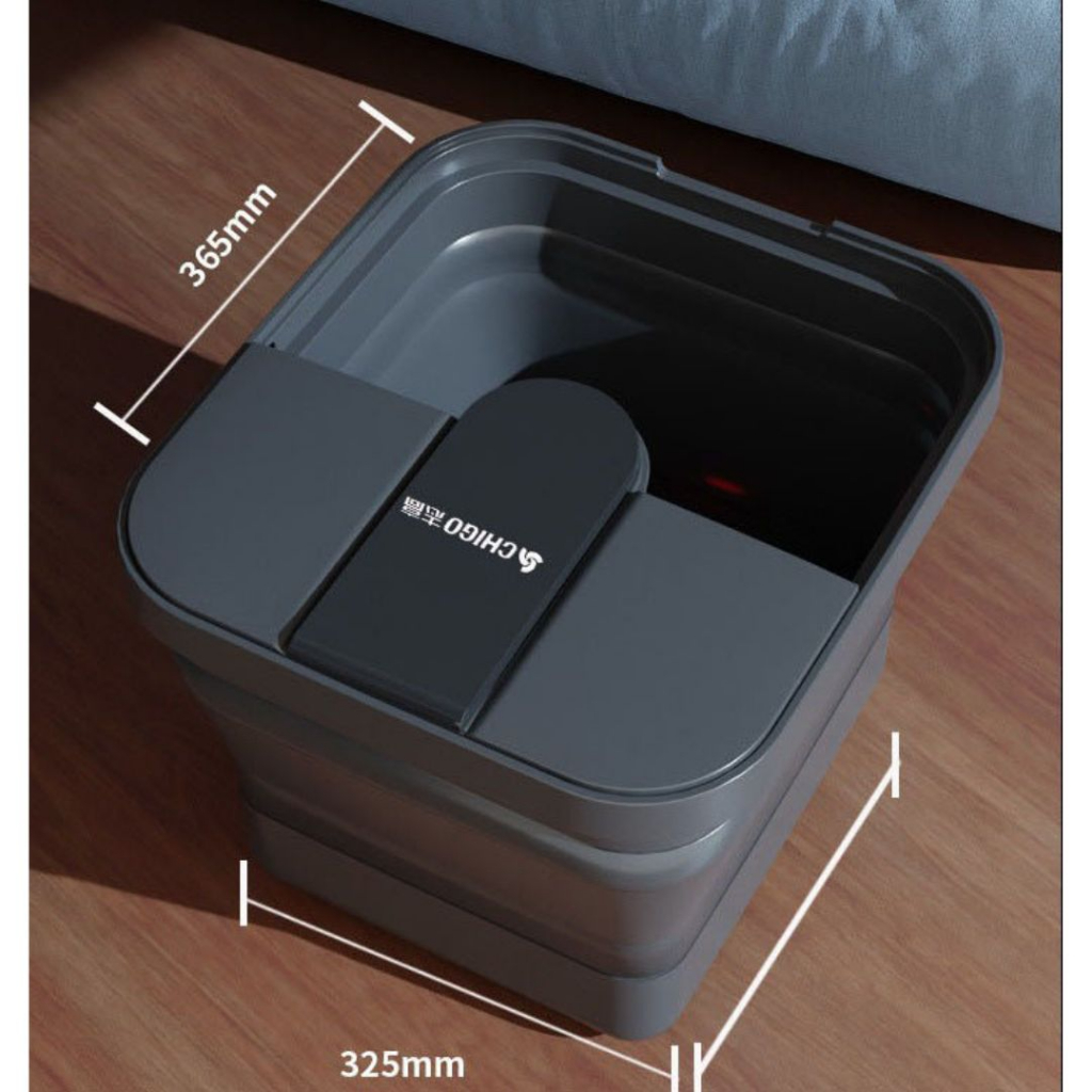 Foldable Foot Massage Machine Auto Heat Foot Spa Machine Foot Bucket ...