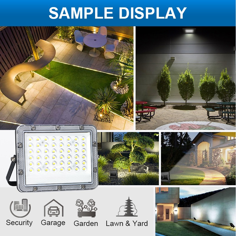 MEGAMAN LED 10W/30W/50W/100W FLOOD LIGHT SUPER BRIGHT IP65 | Shopee ...