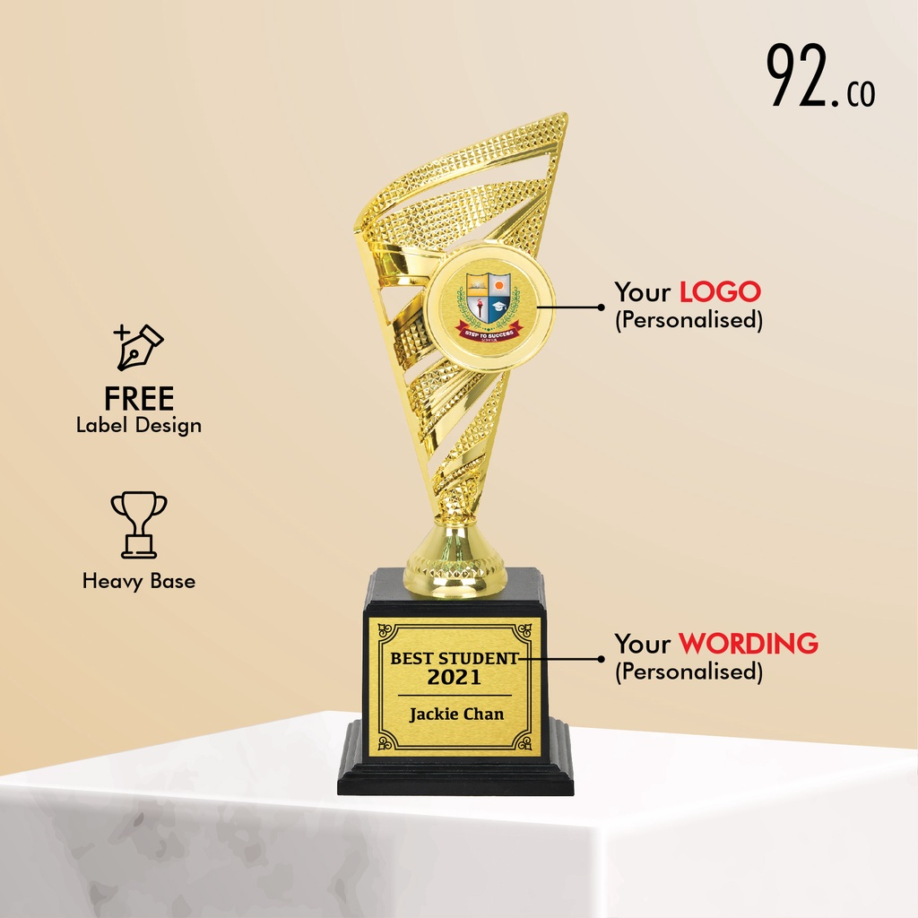 [Trofi/ Anugerah] Trophy Award Piala Sekolah Hadiah Sukan Sekolah ...