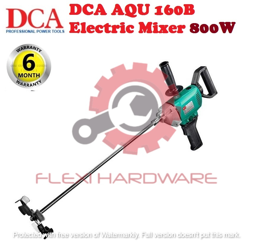 DCA AQU 160B Electric Mixer for Cement Paint Compound Mixing Mesin ...