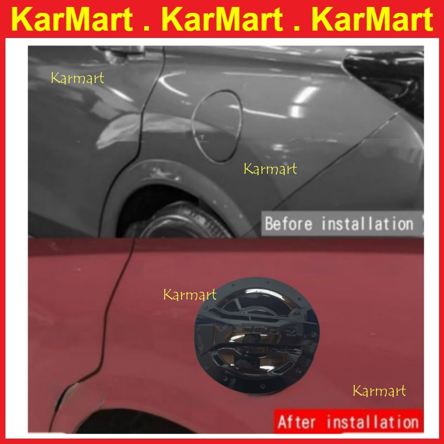 Toyota Veloz 2023 PIANO BLACK Fuel Cap Cover Accessories gad tank trim ...