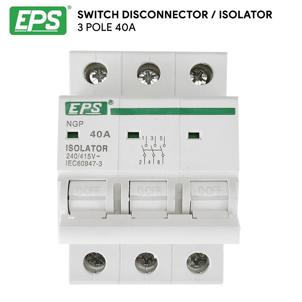 EPS Main Switch Isolator Ngp 3Pole 32A / 40A / 63A | Shopee Malaysia EPS Main Switch Isolator Ngp 3Pole 32A / 40A / 63A | Shopee Malaysia