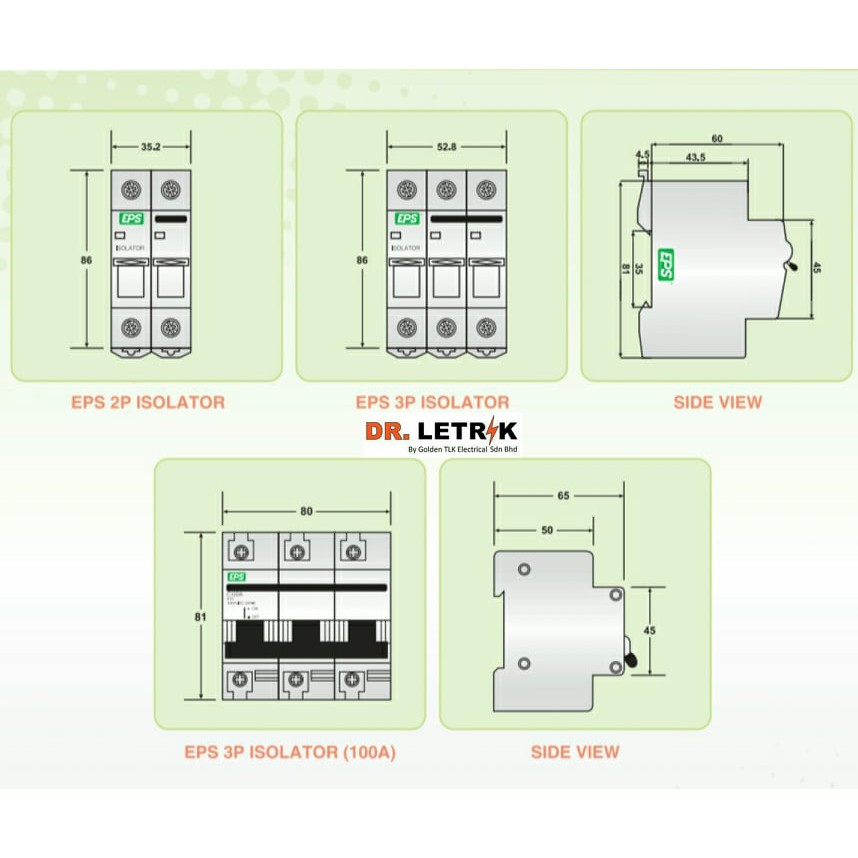 EPS Main Switch Isolator Ngp 3Pole 32A / 40A / 63A | Shopee Malaysia EPS Main Switch Isolator Ngp 3Pole 32A / 40A / 63A | Shopee Malaysia