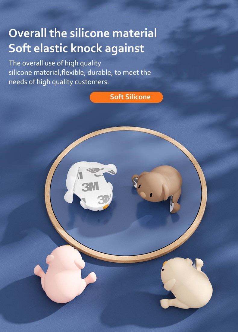 1pcs Cute Animal Shape Silicone Table Corner Protector Kids Furniture ...