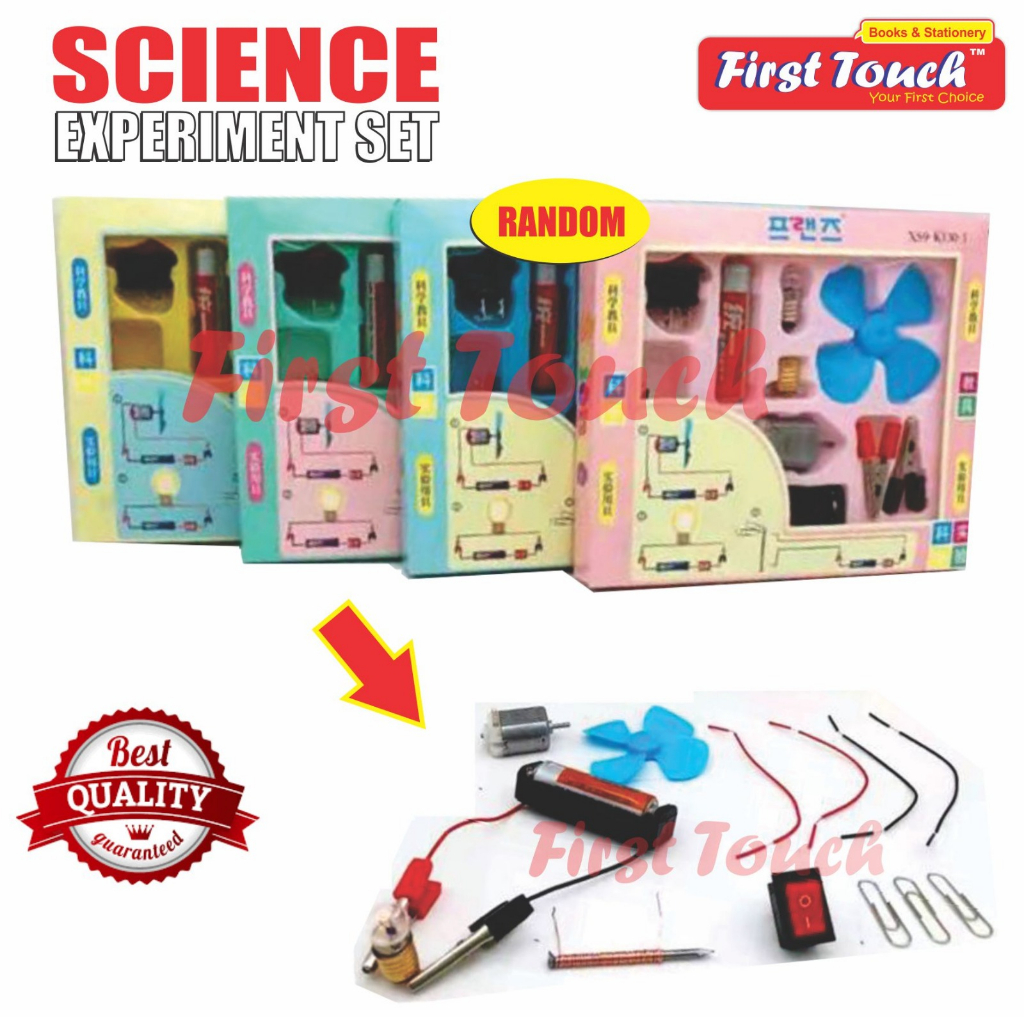 Science Experimental Kit Lab Set DIY Circuit Conductor Simple Electric ...