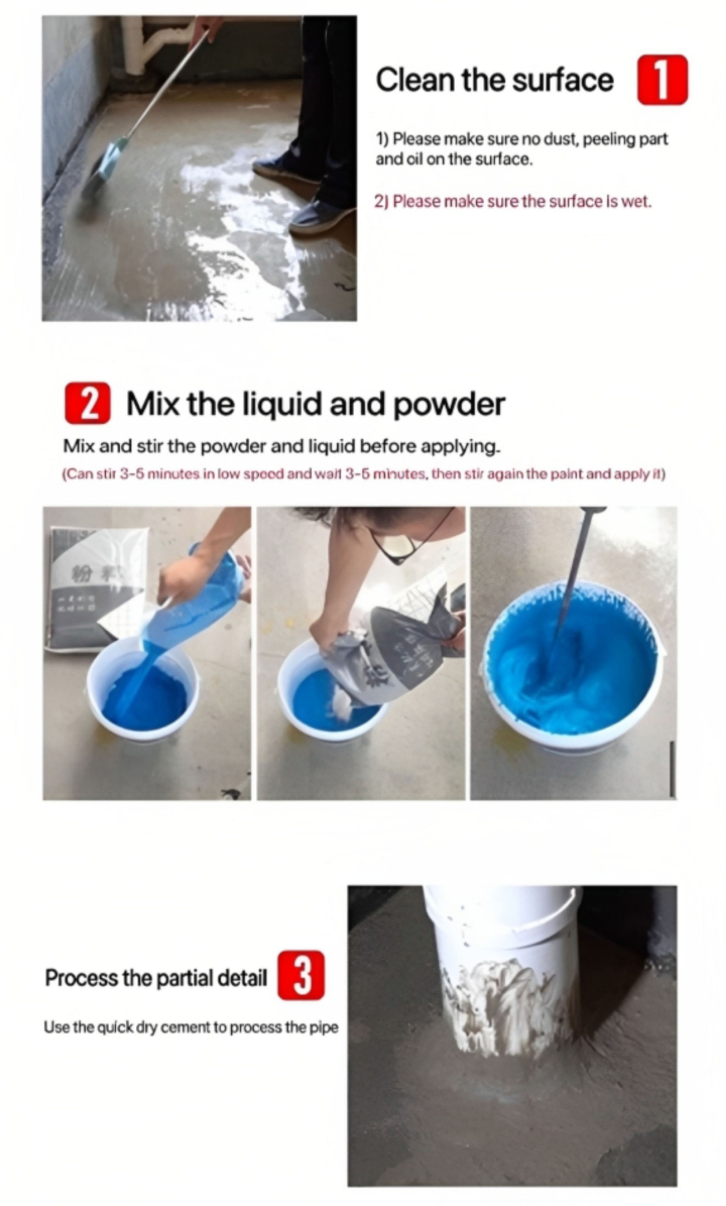 K11 Waterproof Coating Fish Pond Kolam Ikan Kalis Air Cat Aquarium pool ...