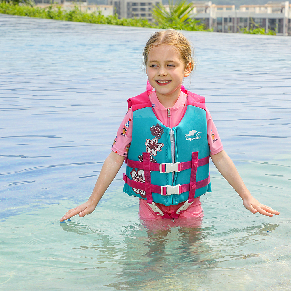 Gogokids [Ready Stock] 1-9 Years Kids Float Vest Swimming Boating Beach ...