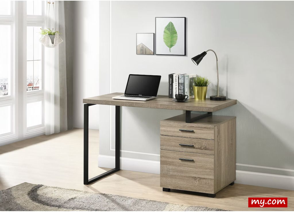 Meja Komputer 4 Kaki/4ft Computer Desk Larry my-com/Home Office/3 ...