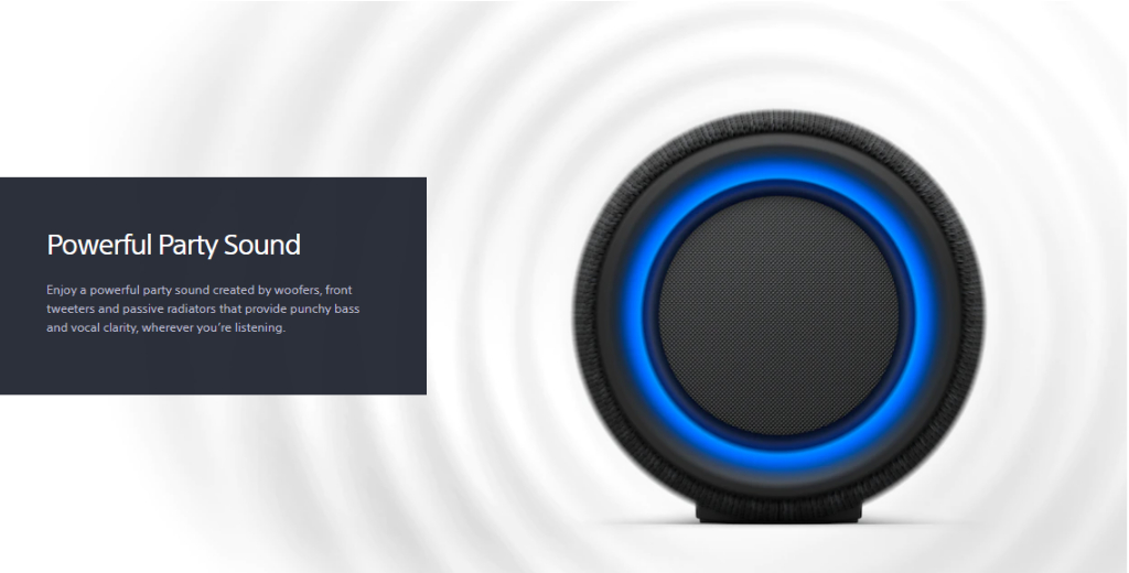 Sony SRS-XG300 XG300 X-Series Wireless Portable Bluetooth Speaker IP67 ...