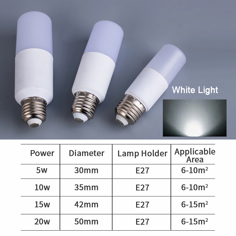LED Stick Bulb [ 5W 10W 15W 20W ] Daylight Effect E27 LED Light Bulb Corn Bulb LED Bulb Mentol ...