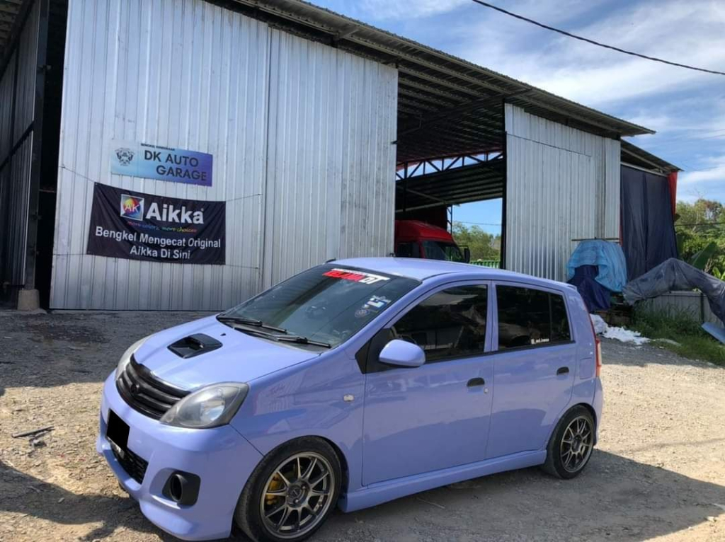 AIKKA CS134 Dark Thai Blue | Old School Series | Automotive 2K Car Paint Solid Color Motor ...