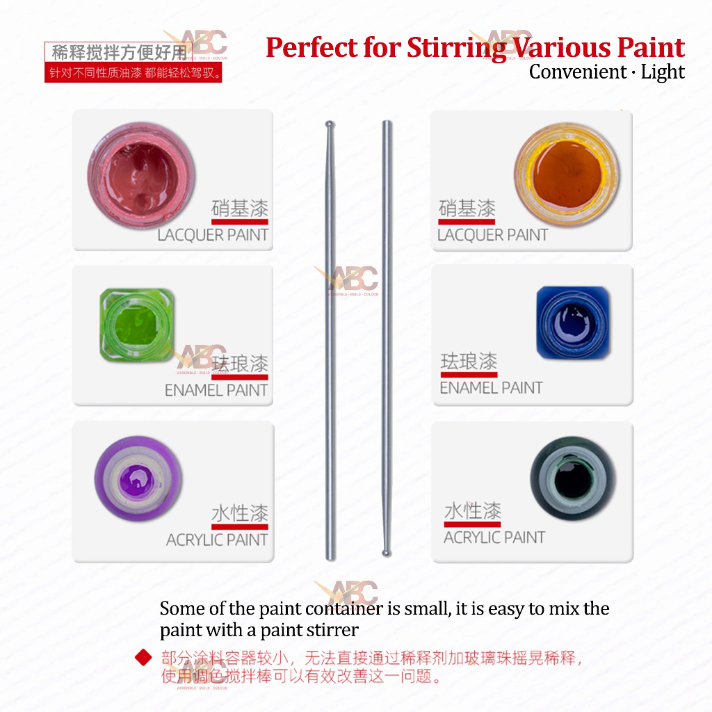 (HobbyMio) Metal Paint Stirrer - Color Mixer Stirring Agitator Stir ...