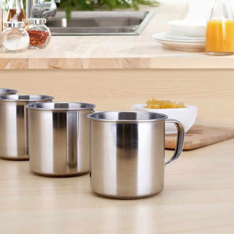 150ML Portable Stainless Steel Cup Mug Camping Outdoor Travel Stainless ...