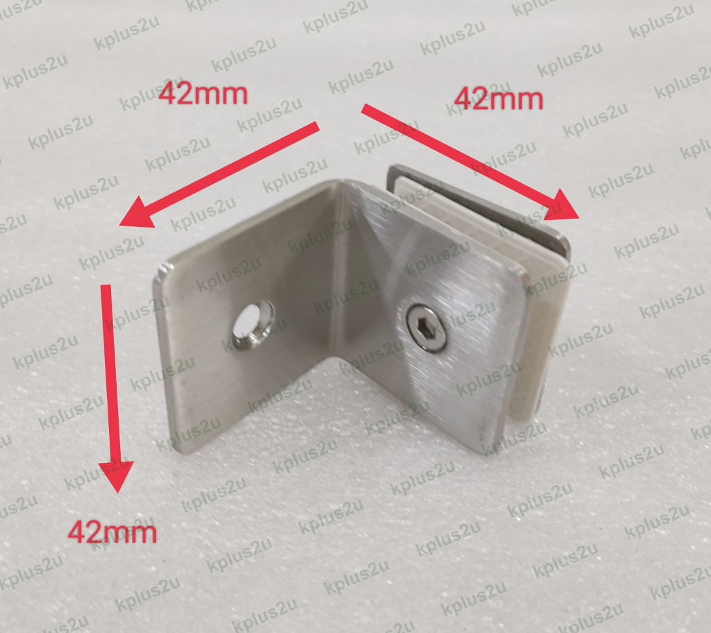 Glass Holder Wall to Glass Clamp Clip Kaca ikat 玻璃夹 kaca clamb Glass ...