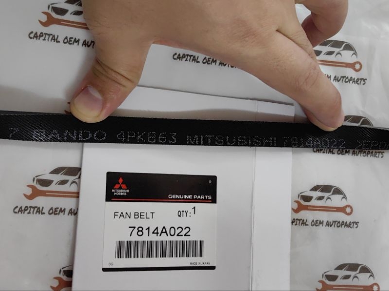 Mitsubishi Original Triton Pajero Sport 4WD 2.5 Fan belt Set (Fan Belt ...