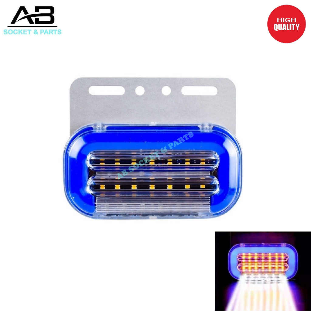 LED Side Lamp 12V 24V LED Double Colorful Side Light Marker Aksesori ...