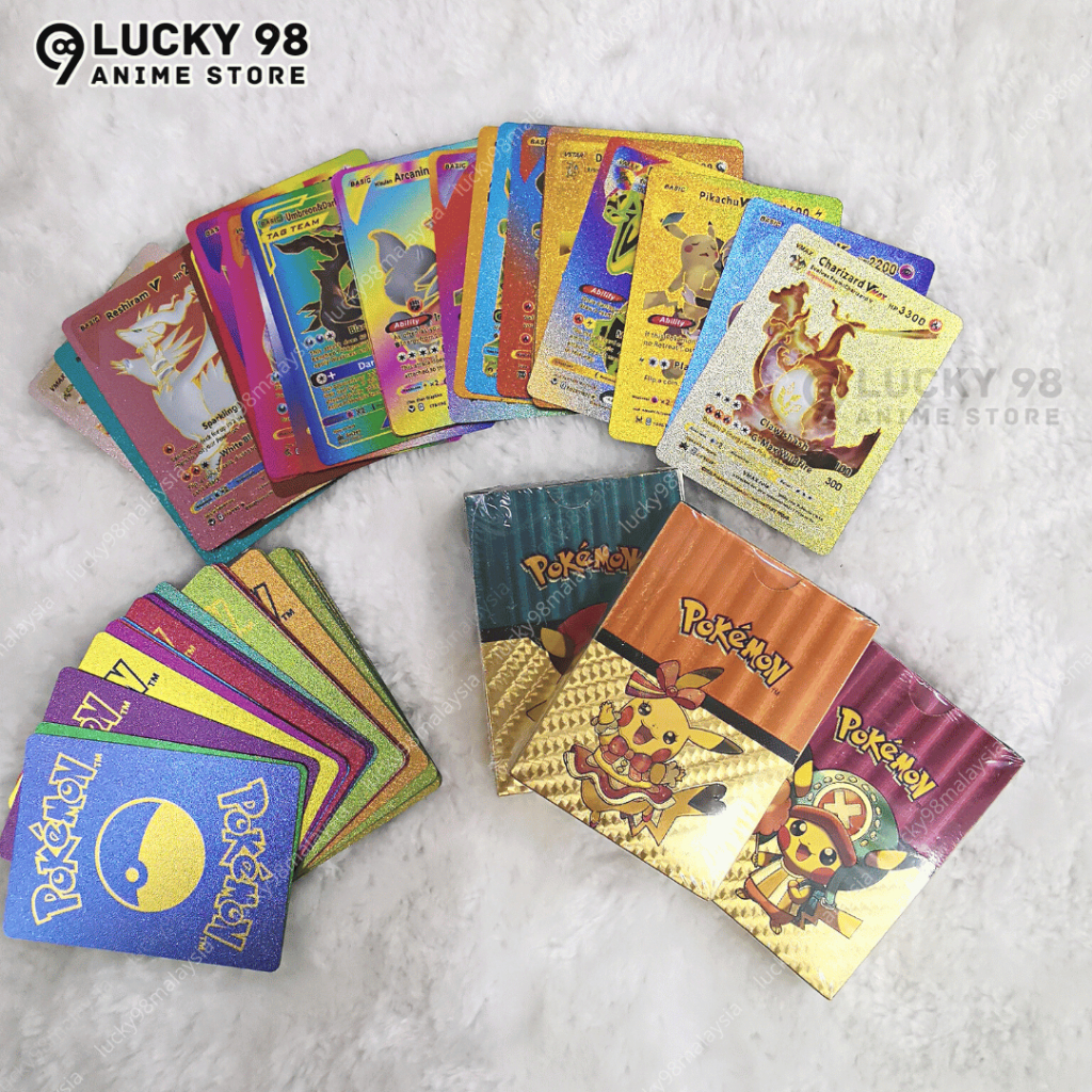 Pokemon Gold Card Kad Pokemon Emas Charizard IV Generation 4th All New ...