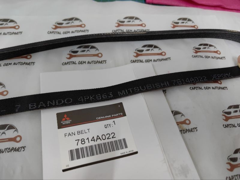 Mitsubishi Original Triton Pajero Sport 4WD 2.5 Fan belt Set (Fan Belt ...