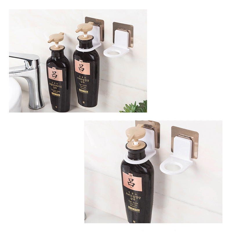 𝗠𝗢𝗜𝗦𝗧𝗨𝗥𝗘 𝗣𝗥𝗢𝗢𝗙 Wall Shampoo Rack Suction Hook Bathroom Shower Gel ...