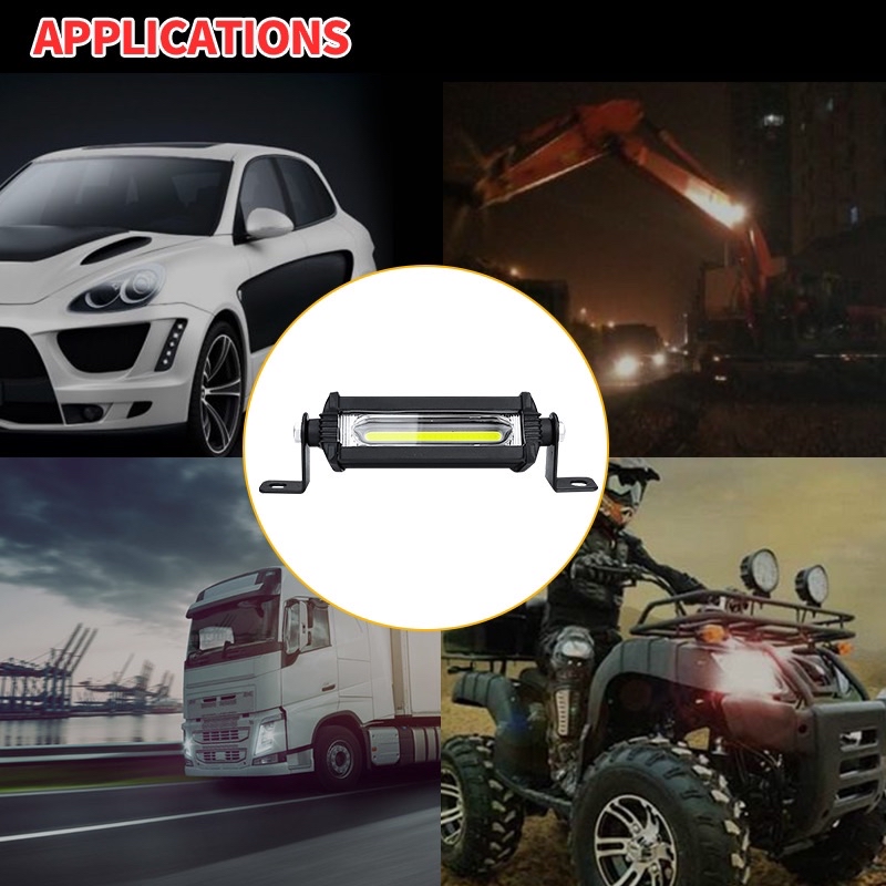 Ready stock Car Work Light LED Bar 12V/24V LED DRL Spot Light Cars Work ...