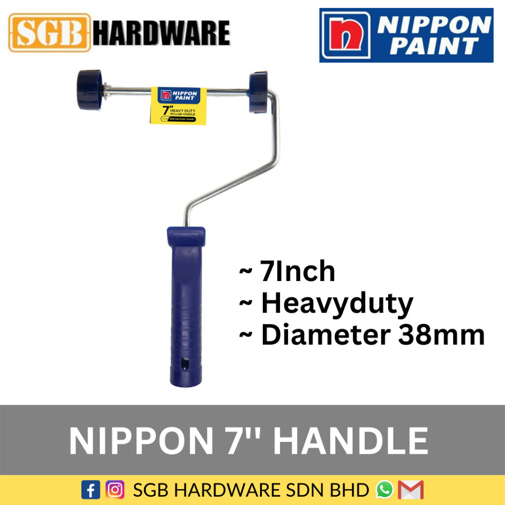 NIPPON ROLLER HANDLE / PAINT BRUSH SET / ROLLER HANDLE / ROLLER REFILL ...