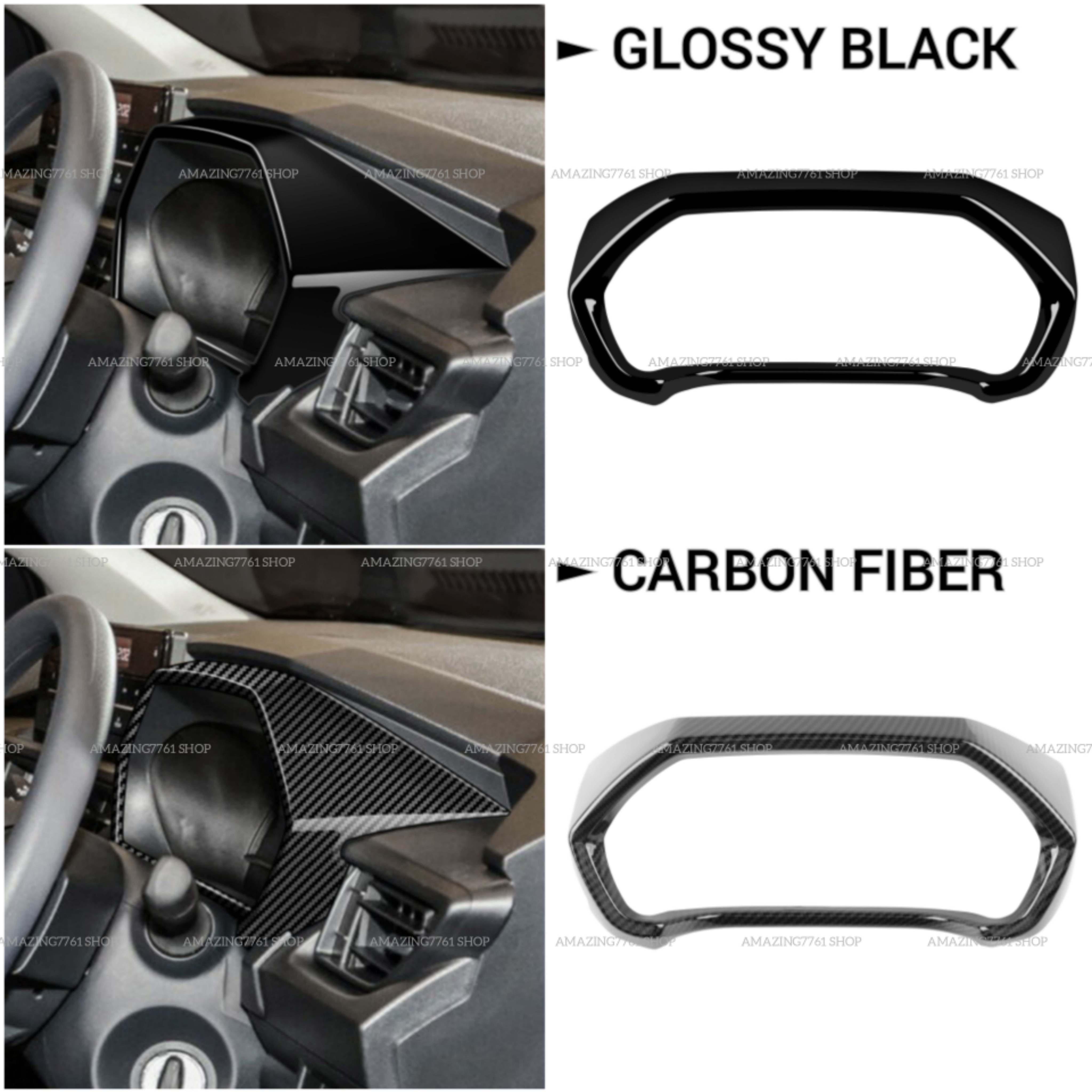 AMAZING NEW PERODUA AXIA 2023-2024 CAR DASHBOARD METER COVER FRAME ...