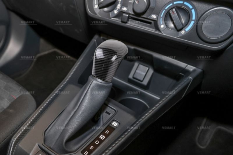 Vemart Perodua alza 2022 new facelift car gear shift knob frame garnish ...